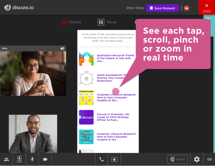 Mobile UX Research for M-Commerce Shop-Alongs | Discuss