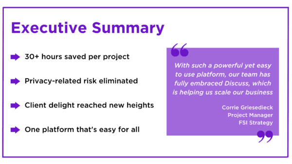 How FSI Strategy is using Discuss to execute their Healthcare ...