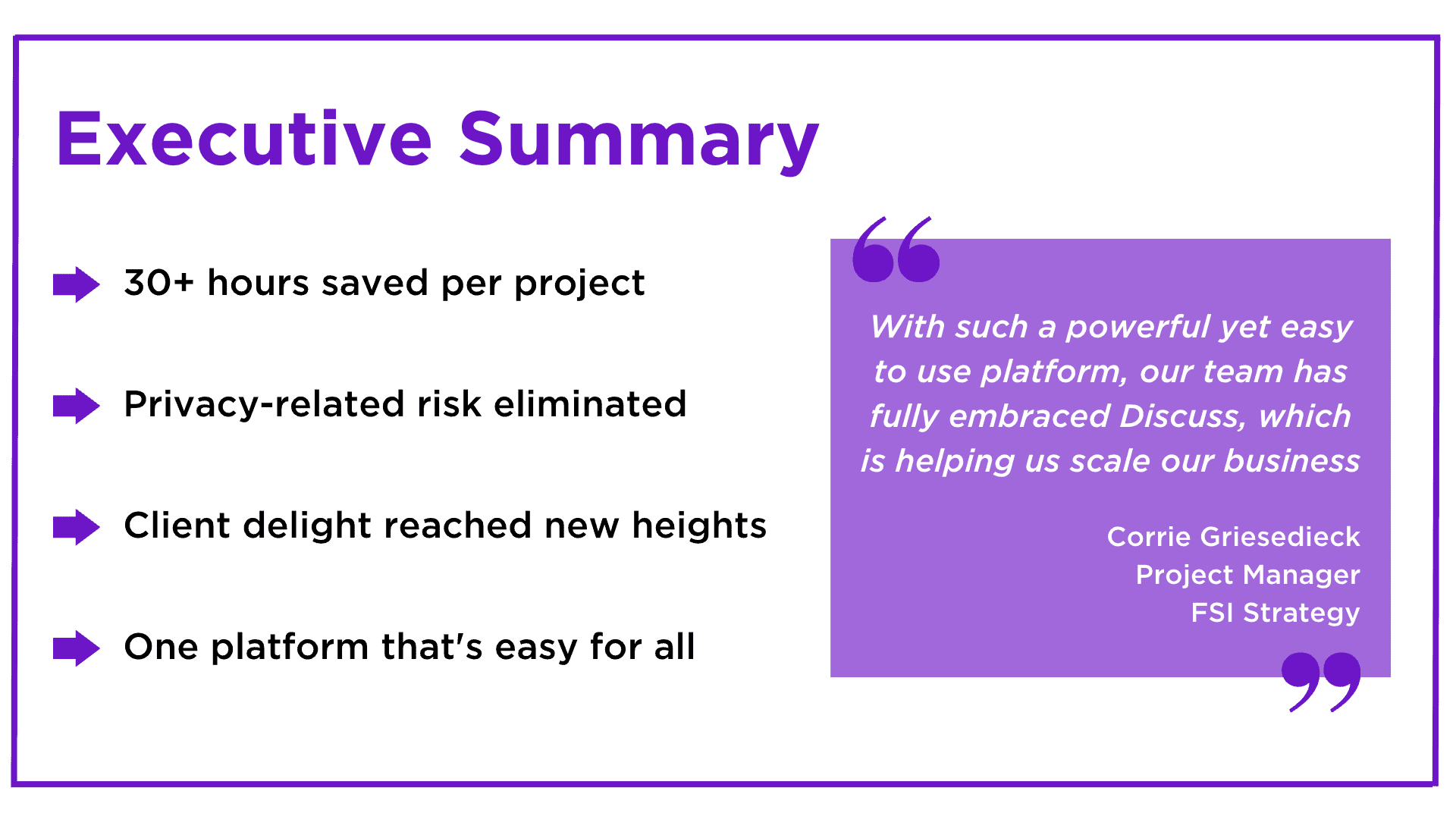 How FSI Strategy is using Discuss to execute their Healthcare ...