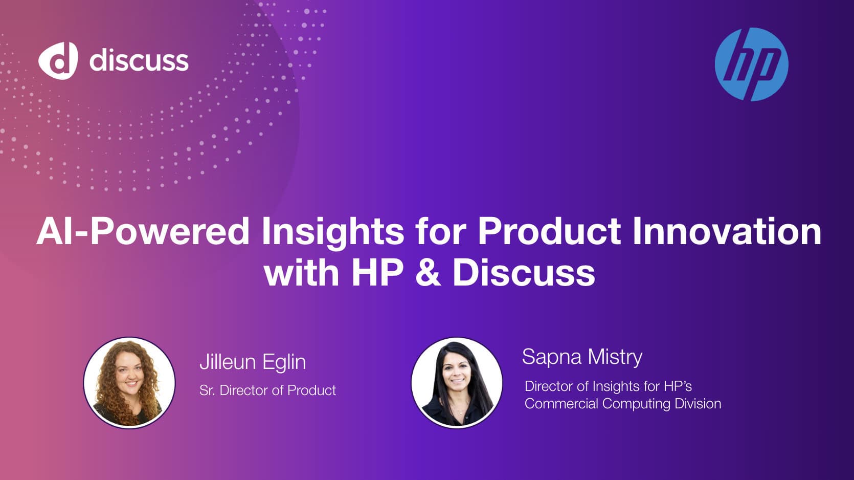 AI-Powered Insights for Product Innovation with HP | Discuss
